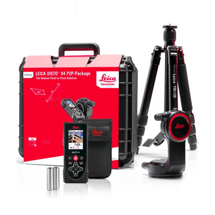 Leica Disto X4 + Leica DST 360-X + TRI 120