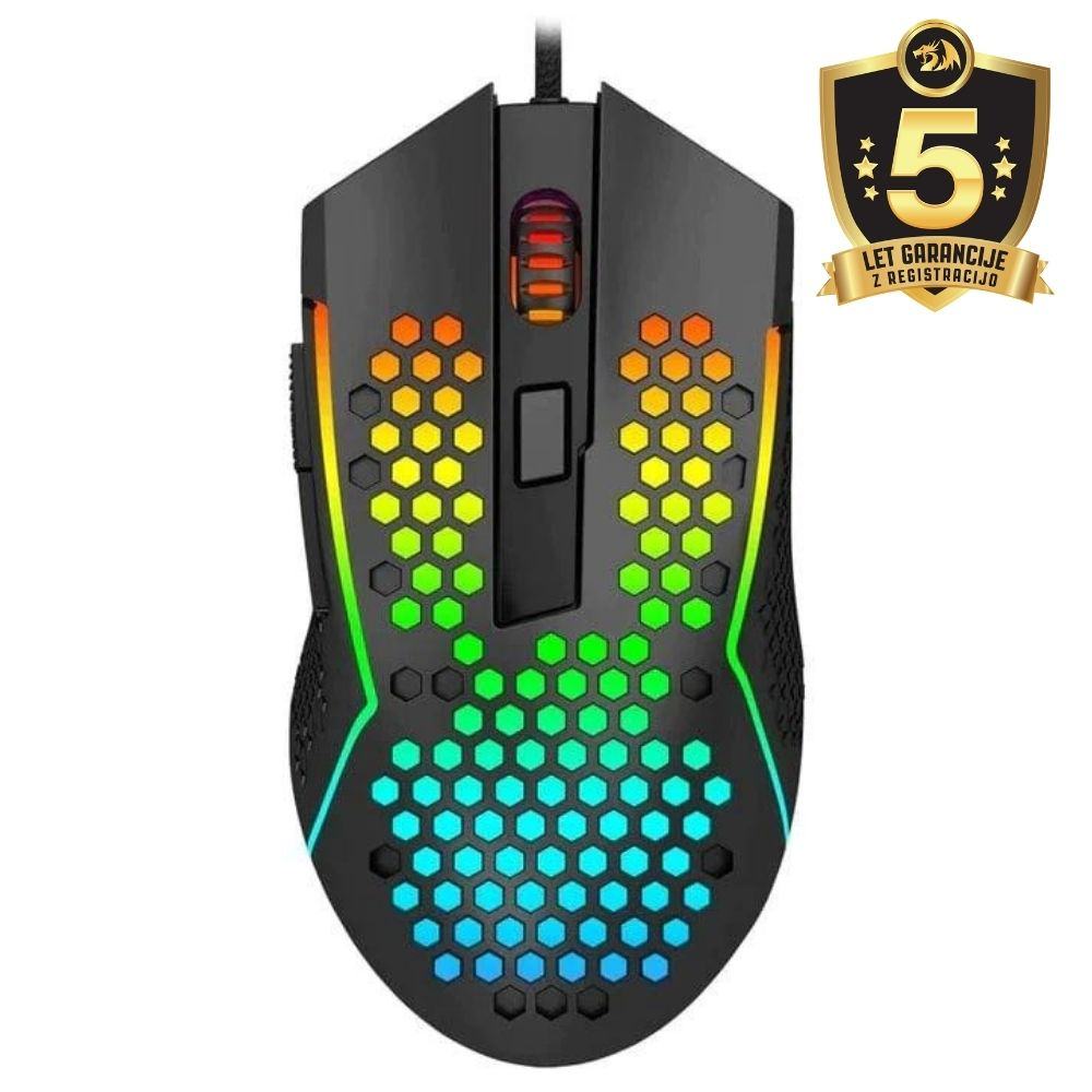 REDRAGON REAPING M987 | USB | RGB | Črna | Gaming Miška