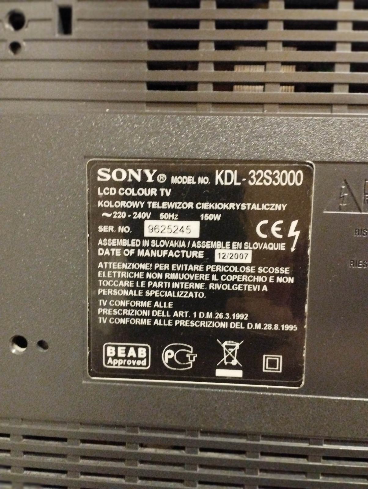 LCD SONY