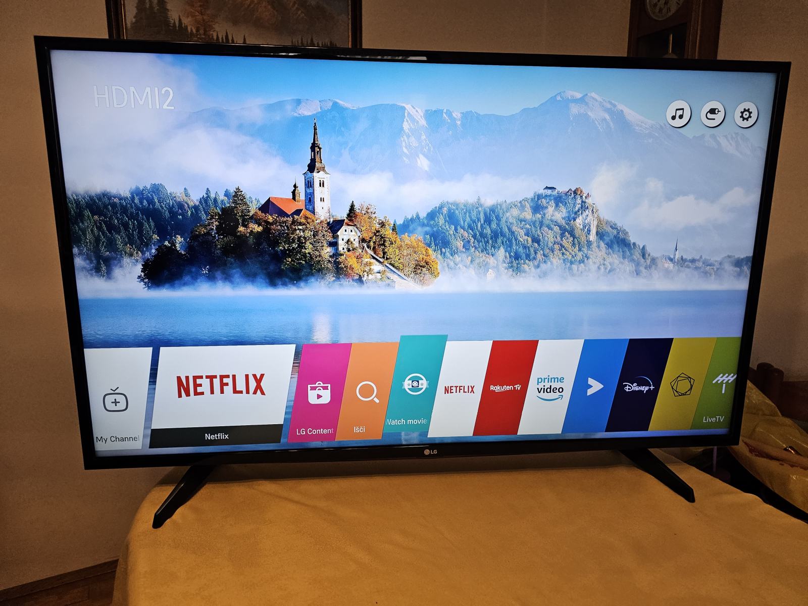 LG 49UH610V LED 4K UHD, 124cm