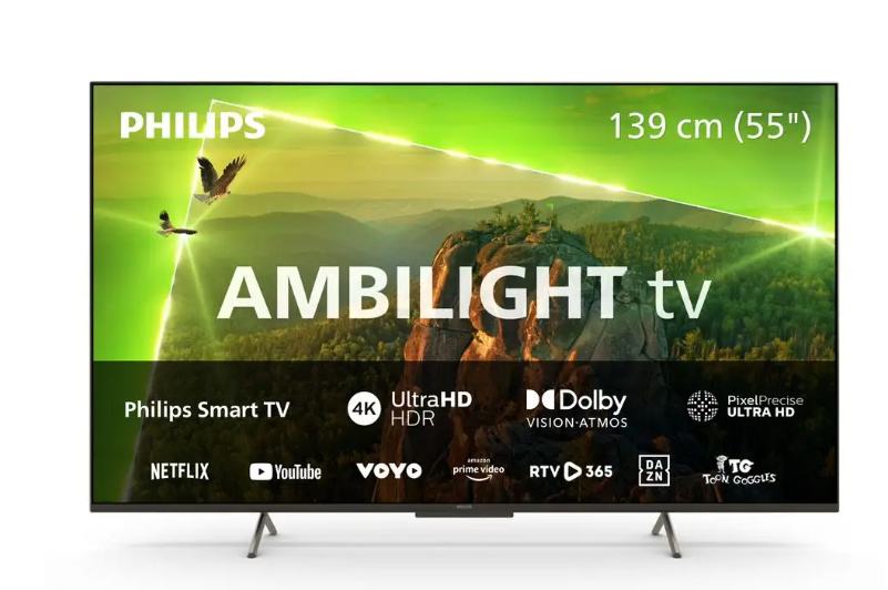 Philips 55PUS8118/12 4K UHD LED televizor, AMBILIGHT tv, Smart TV