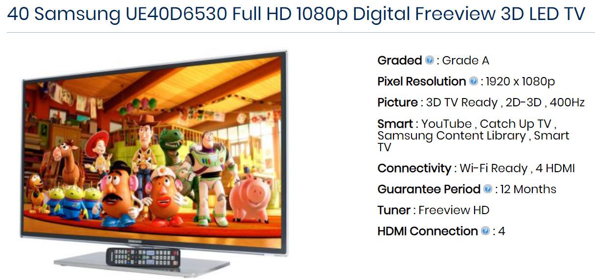 Prodam pameten 3D LED televizor SAMSUNG UE40D6530 Full HD 1080p