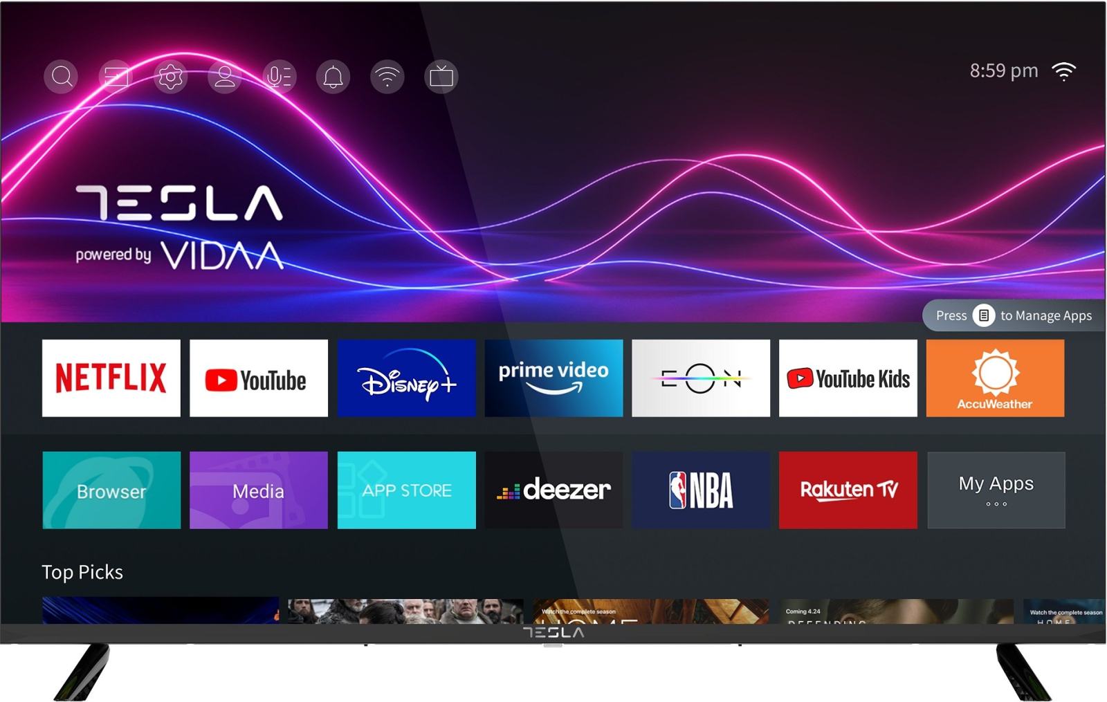 TESLA 50 4K UHD LED televizor, Smart TV, garancija 36 mesecev!!