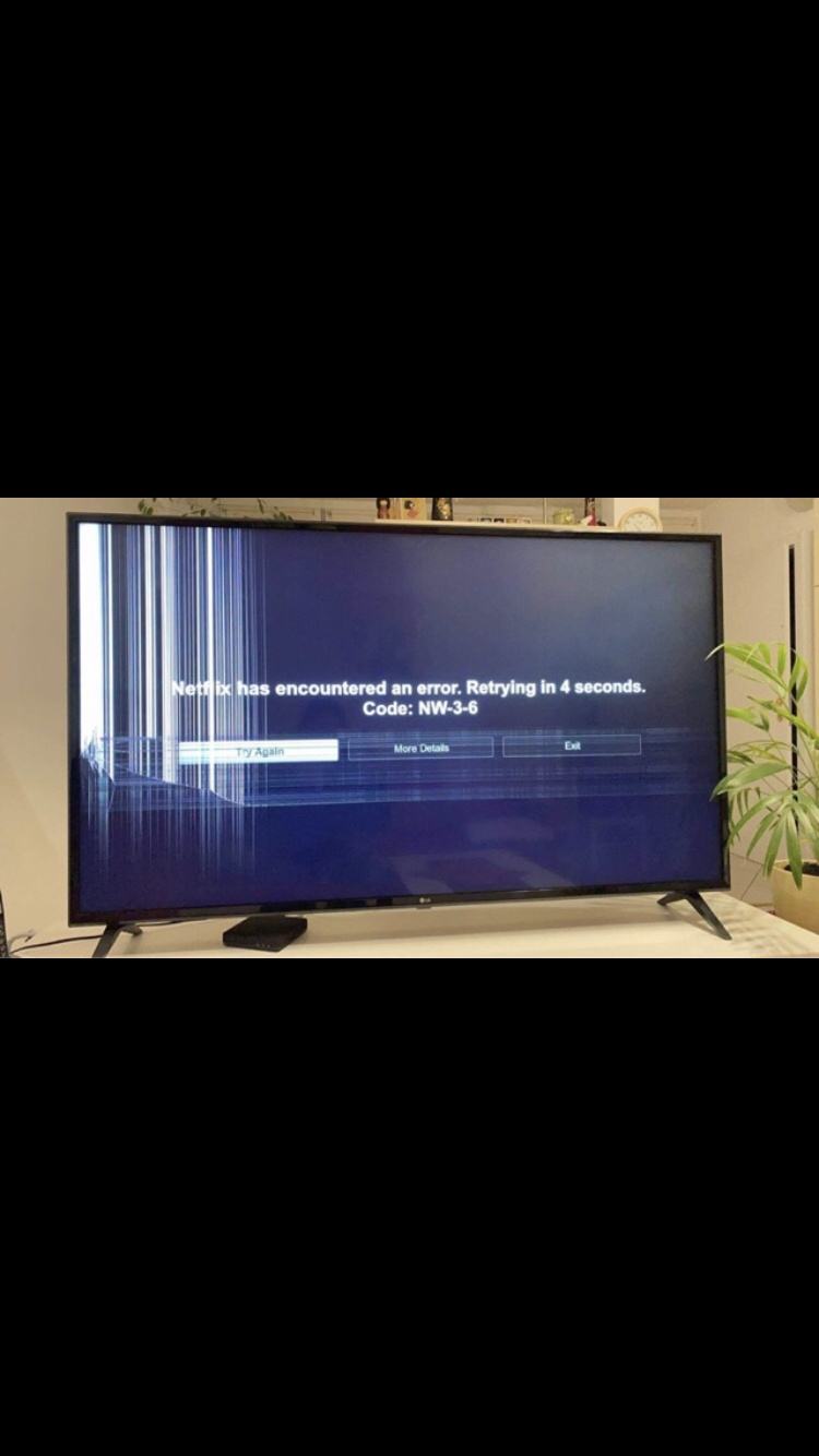 TV LG 55UK6300MLB v okvari
