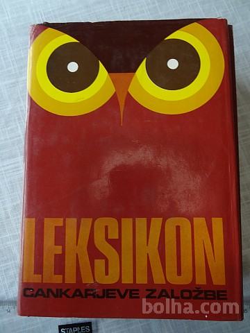 LEKSIKON CANKARJEVA ZALOŽBA - SOVA
