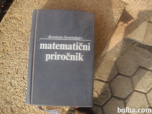 matematični priročnik