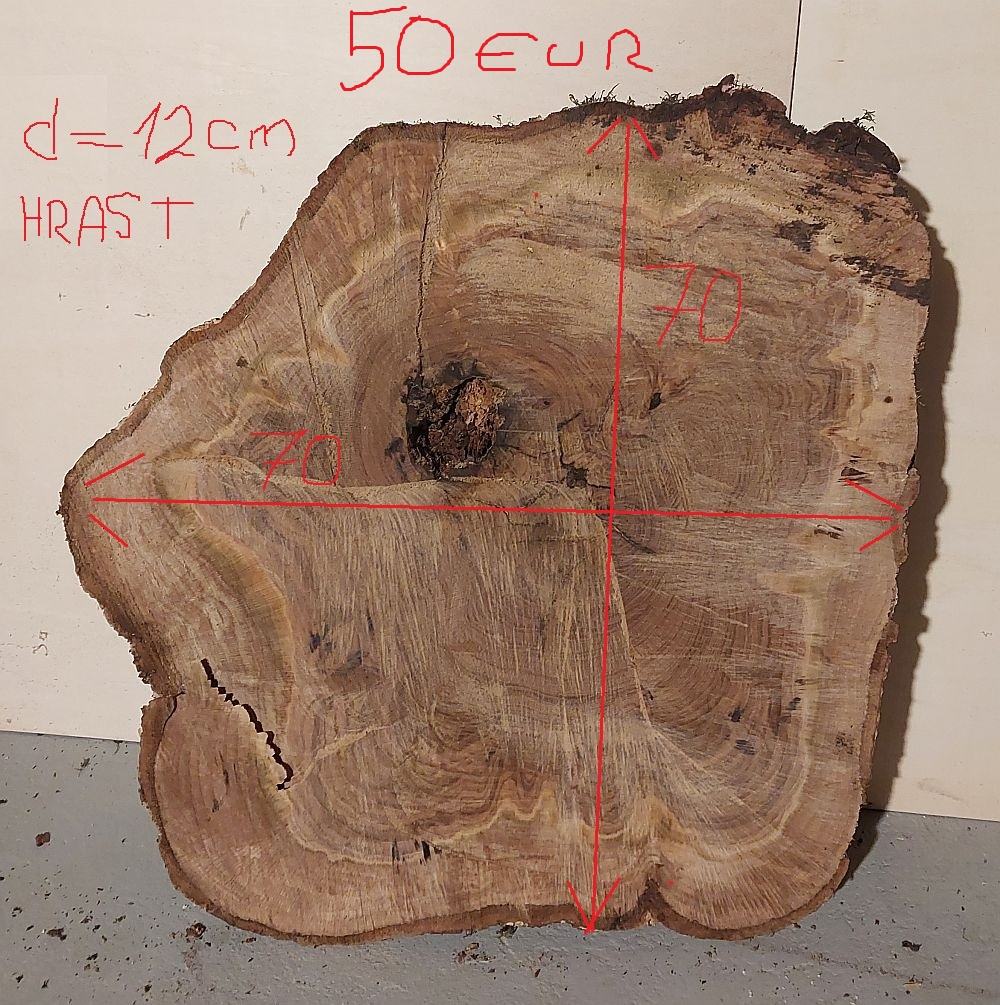 Les - hrast, bukev, smreka