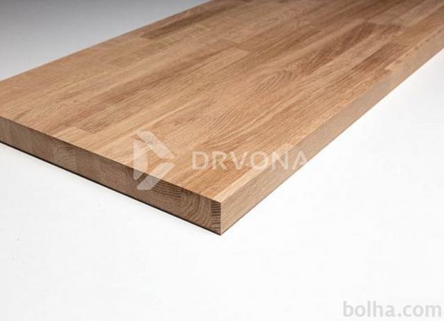 Masivna lepljena plošča HRAST od 314,47 EUR za ploščo, 20mm debeline
