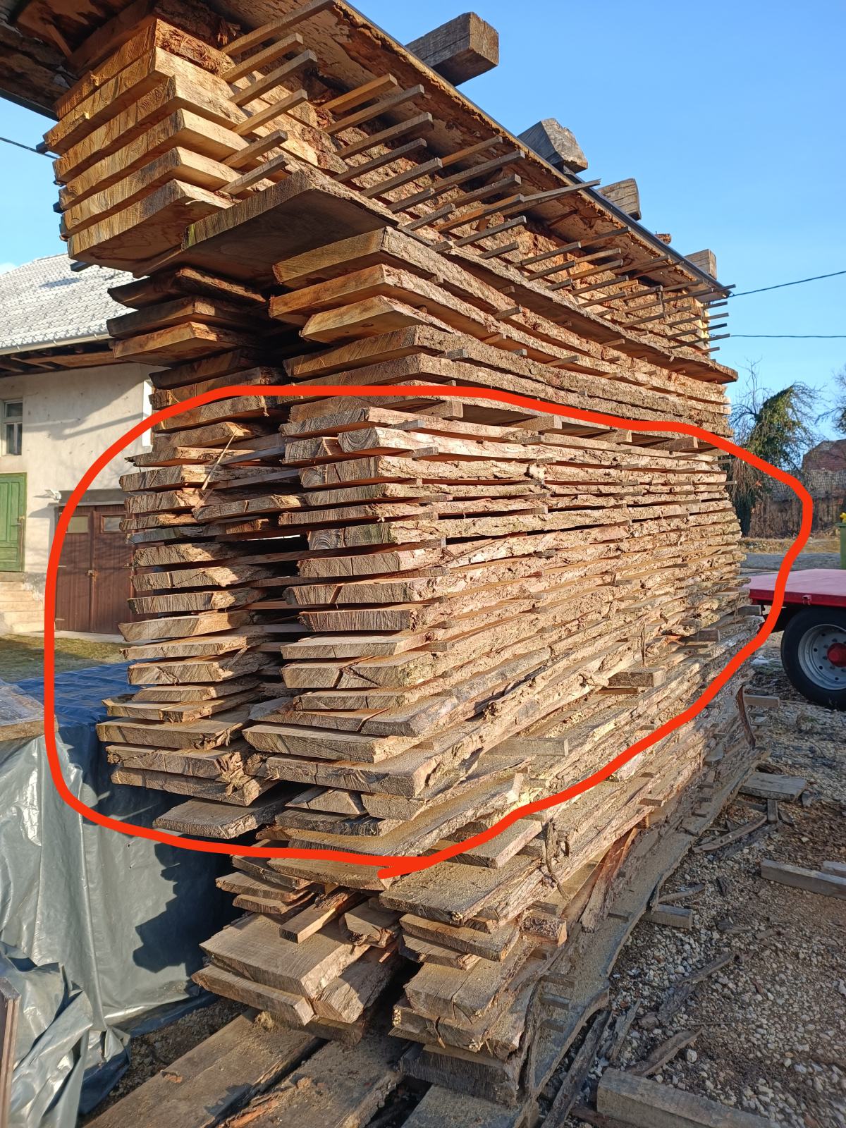 Akacija plohi in deske