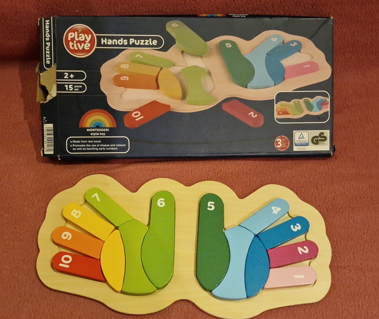 Sestavljanka Playtive - roke