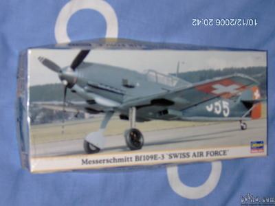 Hasegawa Messerschmitt Bf 109 E3 Swiss 1 72