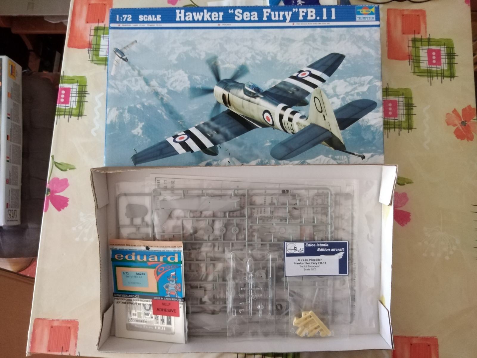 Maketa Trumpeter Hawker Sea Fury FB.11 1/72