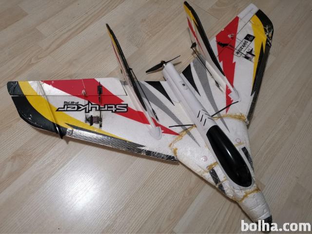 rc letalo stryker leteče krilo flying wing