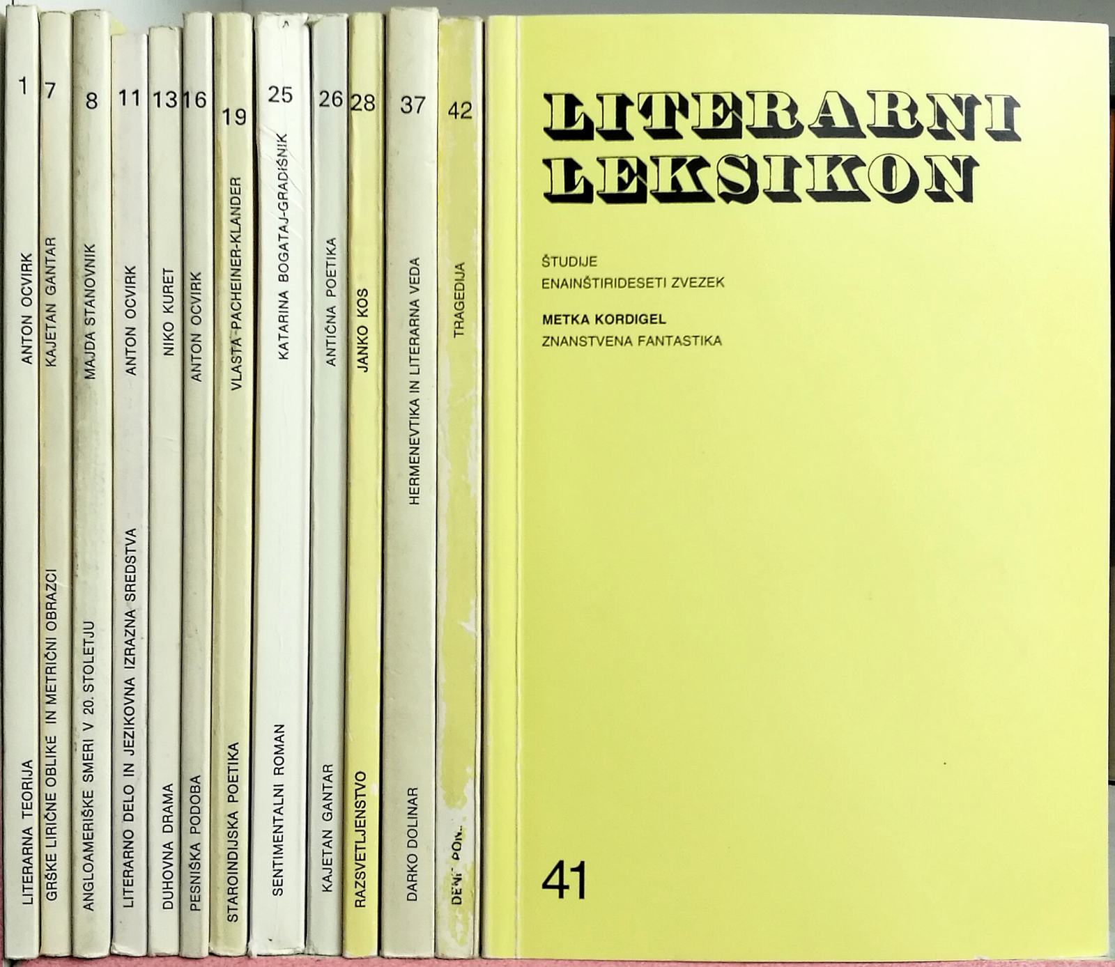 Zbirka: LITERARNI LEKSIKON