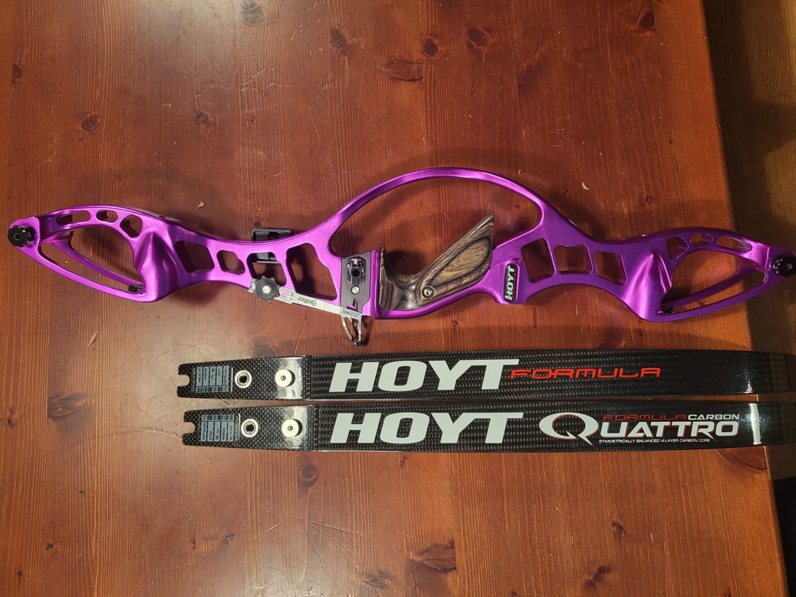 Hoyt Prodigy XT + Hoyt Quattro kraki 36# / 68