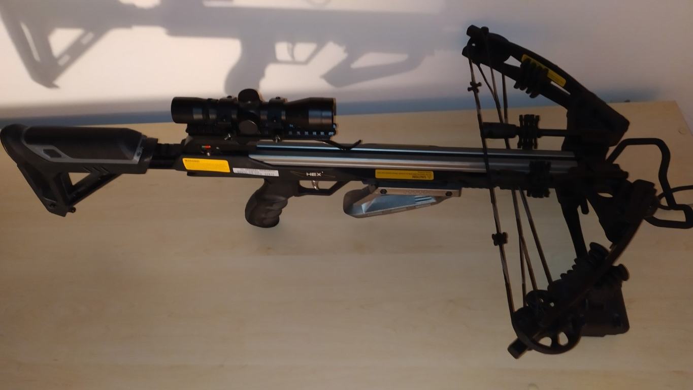 Samostrel EK ARCHERY HEX 400, 400fps - 210lb