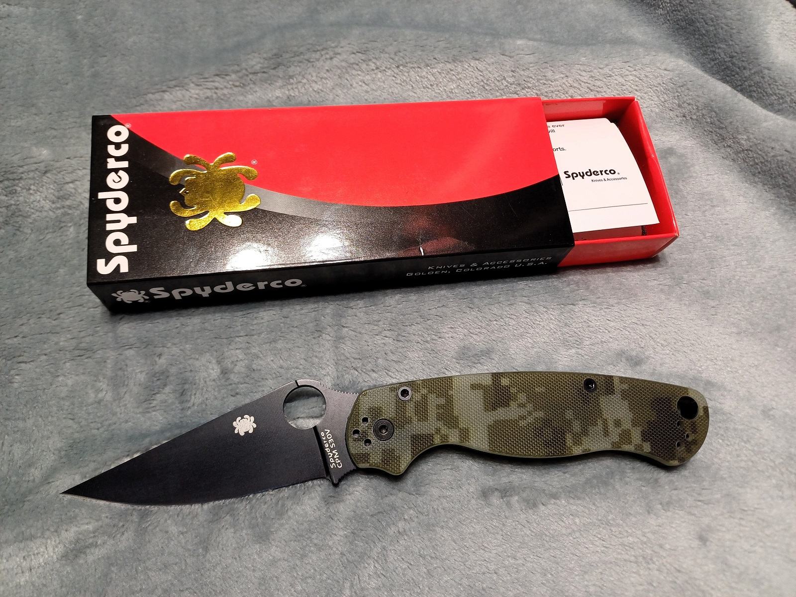 Nož SPYDERCO Para Military 2 Paramilitary 2 preklopni
