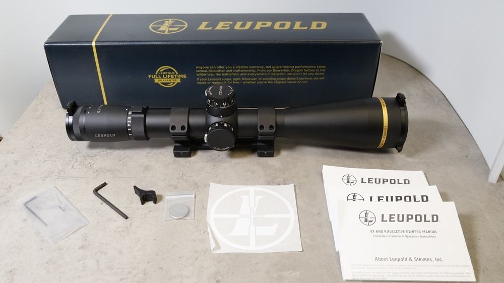 Leupold VX-6HD 4-24x52 z ERA-TAC Ultralight montažo - DEMO