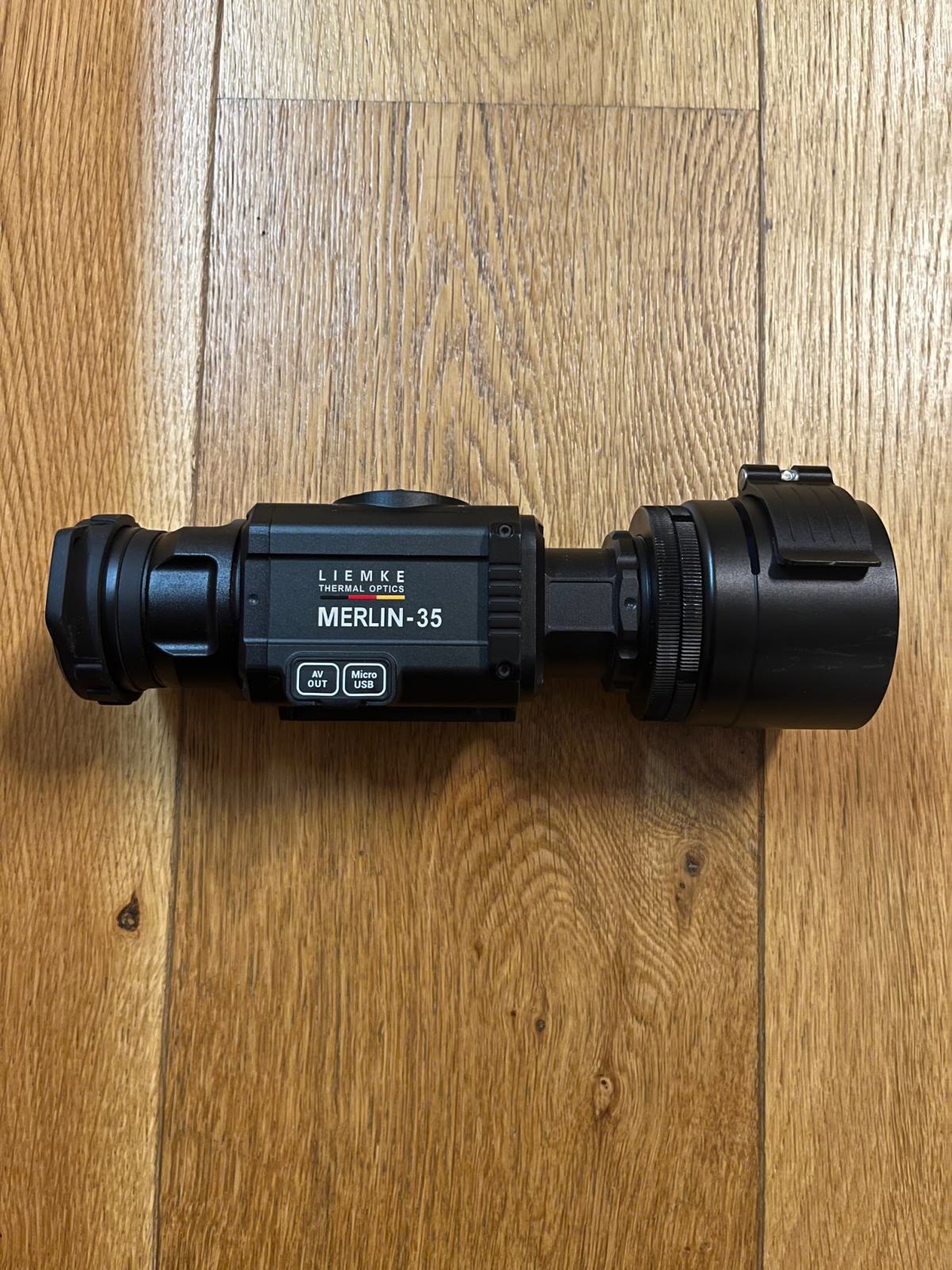 Termovizijski nastavek LIEMKE MERLIN 35 + 57 mm SMARTCLIP CLIP ON