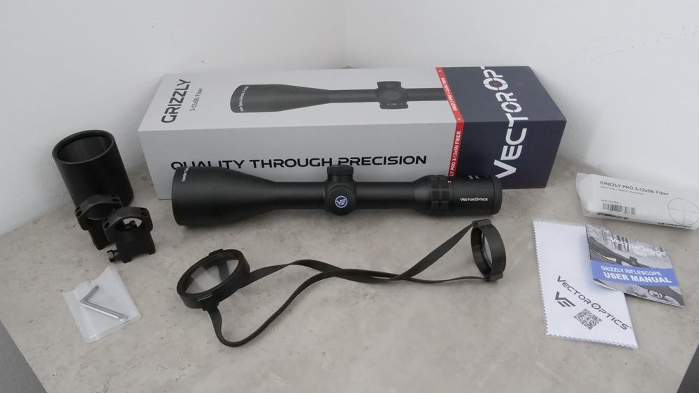 Vector Optics Grizzly Pro 3-12x56i - RABLJENO
