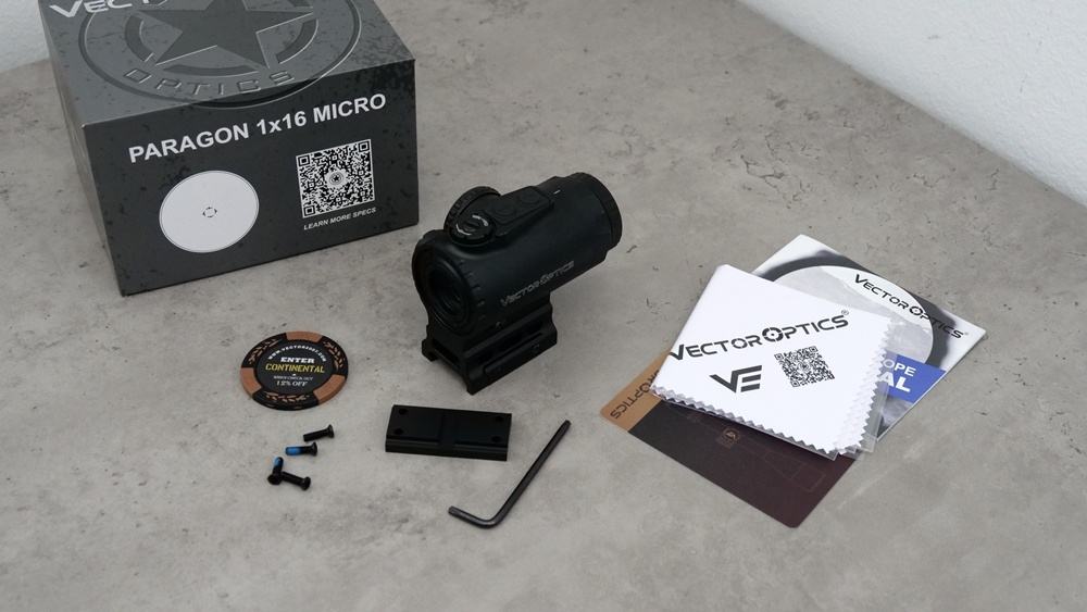 Vector Optics Paragon 1x16 Micro Prism Scope - DEMO