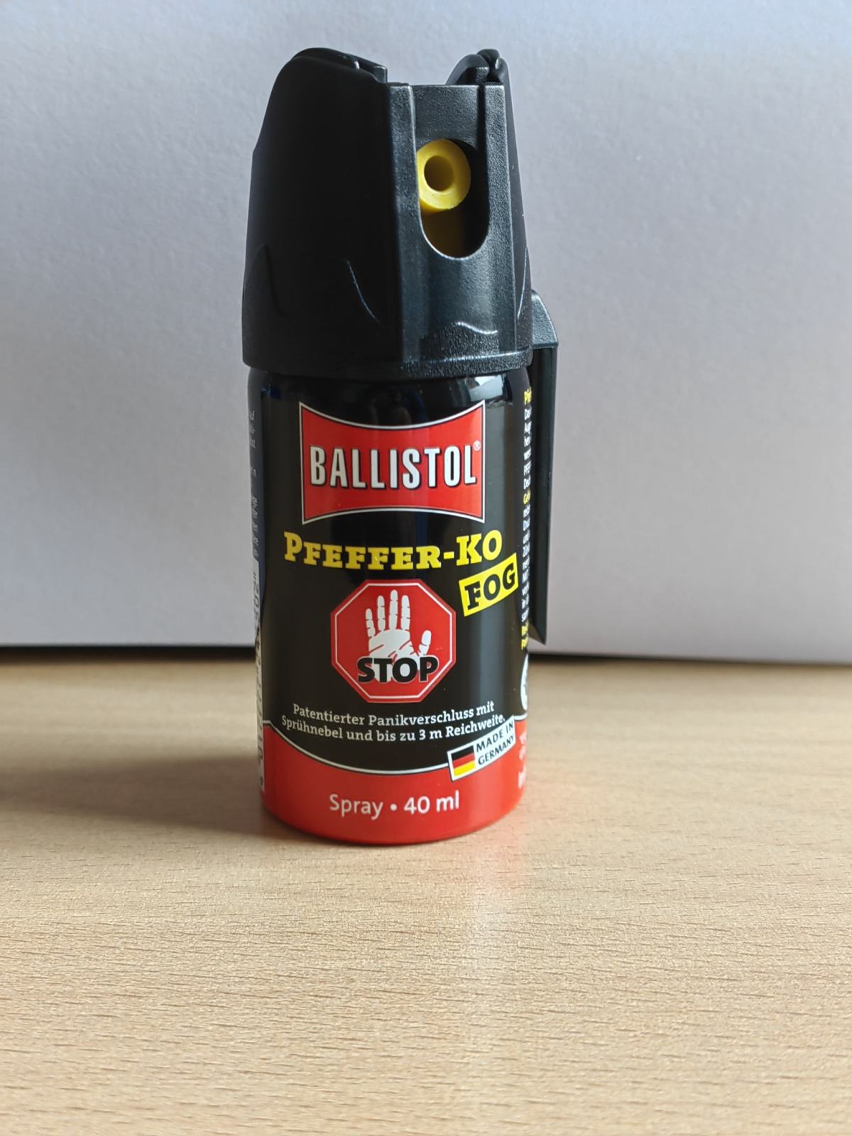 Žepni obrambni sprej solzilec peper spray FOG megla pfeffer spray 40ml