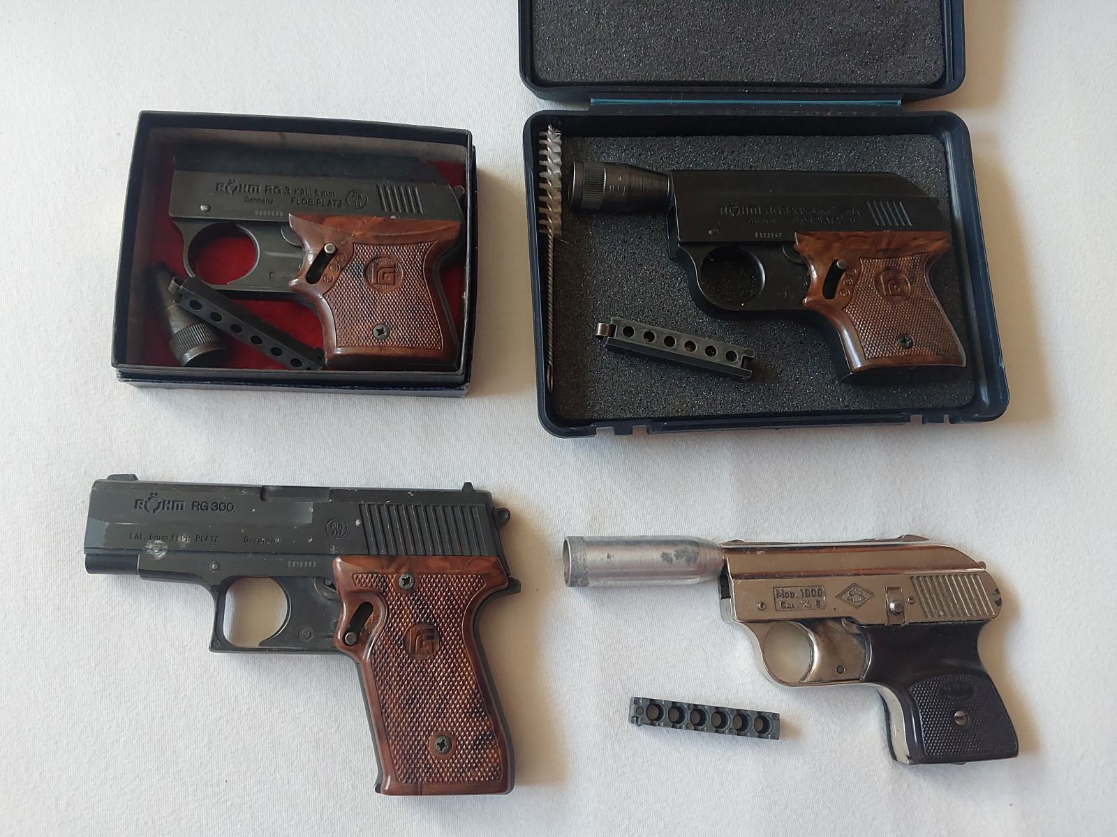 Signalne pištole Rohm RG3, RG300