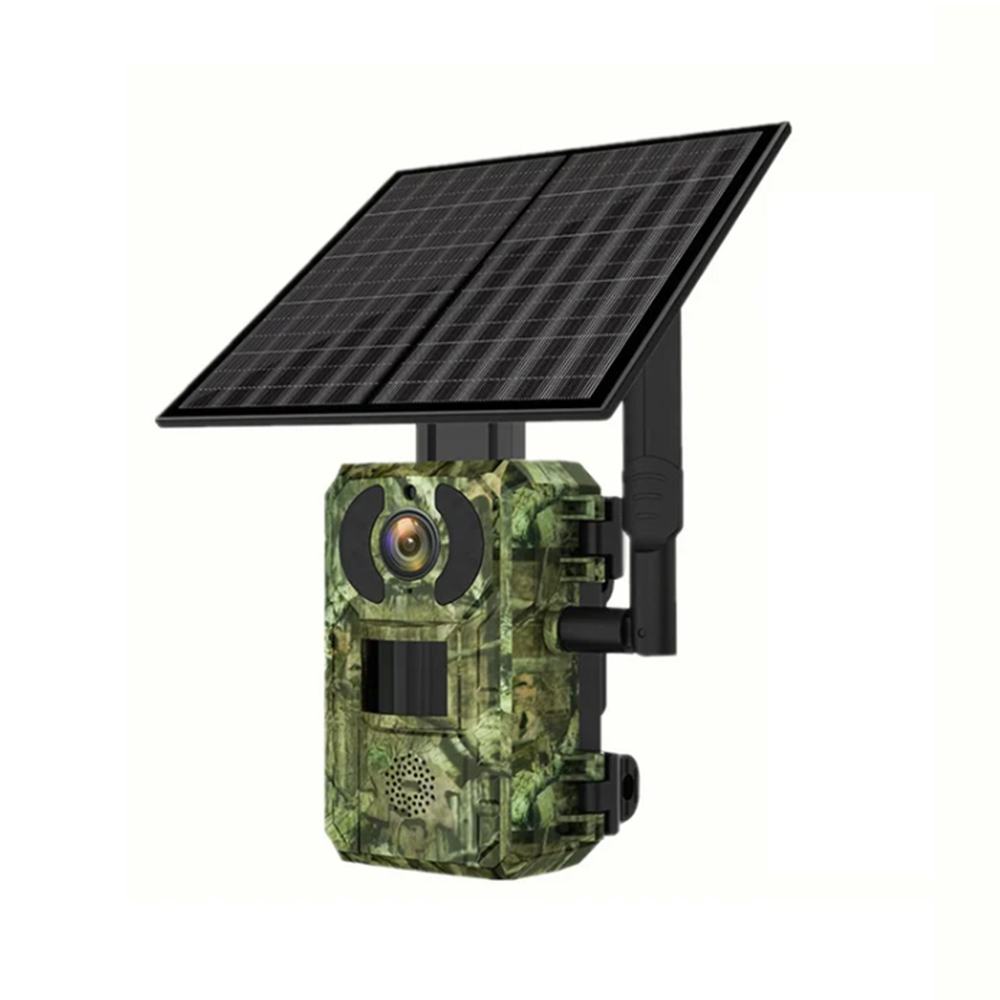 PRO 4G LOVSKA KAMERA, SOLARNO POLNJENJE, SLIKA V ŽIVO