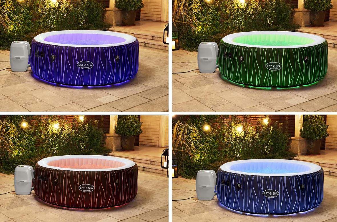 Masažni bazen Bestway Lay-Z-Spa Hollywood AirJet jacuzzi 196 x 66 cm