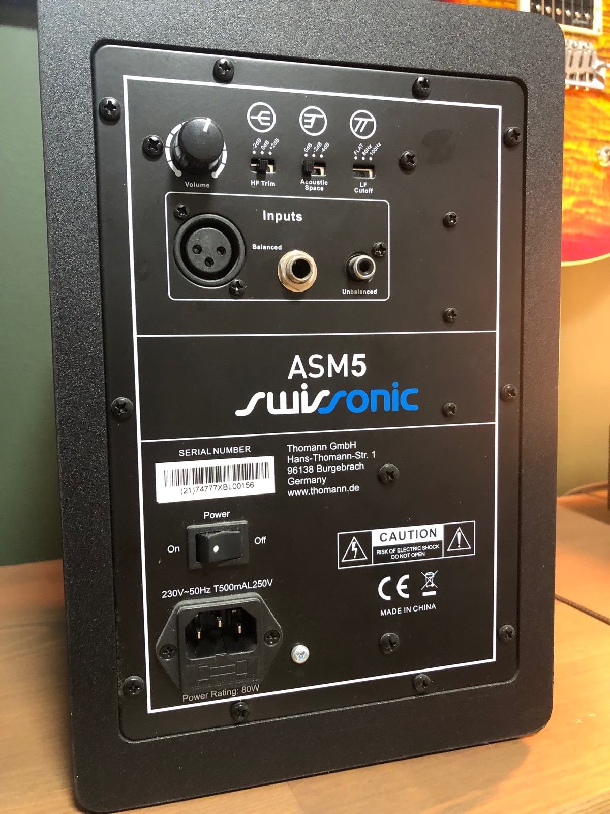 Studijski zvocniki swissonic asm5