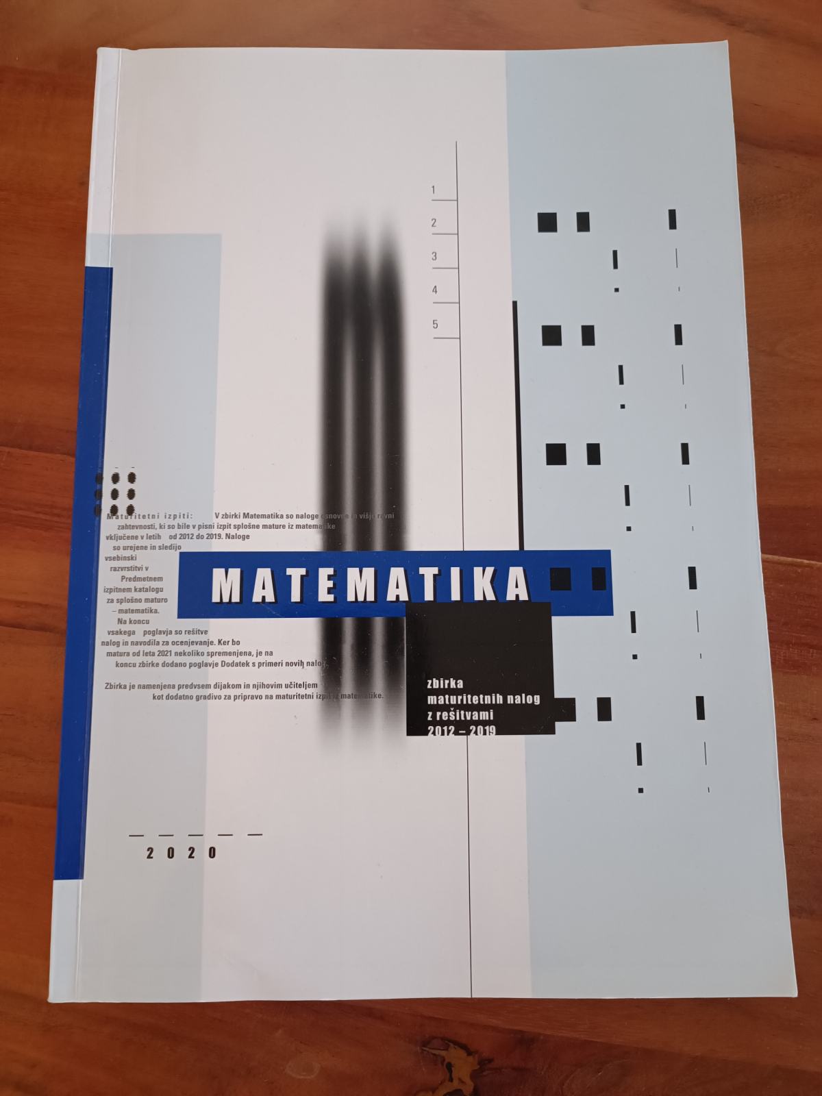 Matematika zbirka maturitetnih nalog z rešitvami