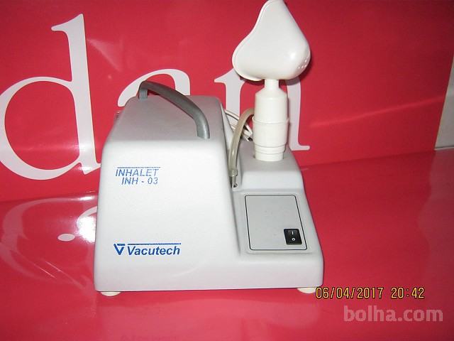 Inhalator-INHALET B-prenosni aparat za inhalacije.VACUTECH
