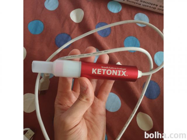 Ketonix (USB) - merilec ketonov v izdihanem zraku (rdeč)