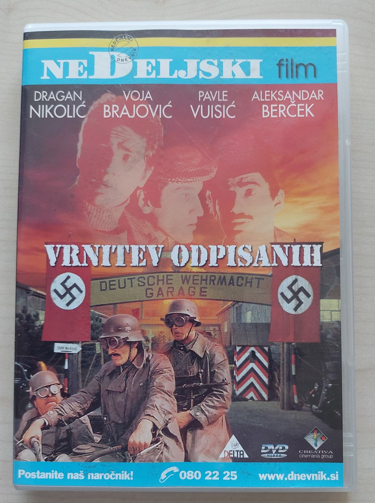 DVD PARTIZANSKI FILM: POVRATAK ODPISANIH