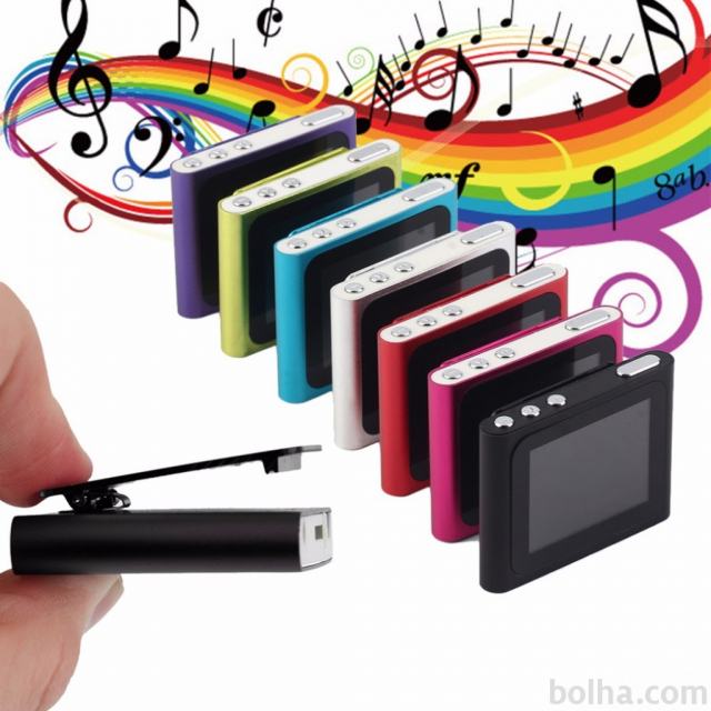 VIDEO MP3/MP4 PREDVAJALNIK+ USB KABEL+ SLUŠALKE-GARANCIJA