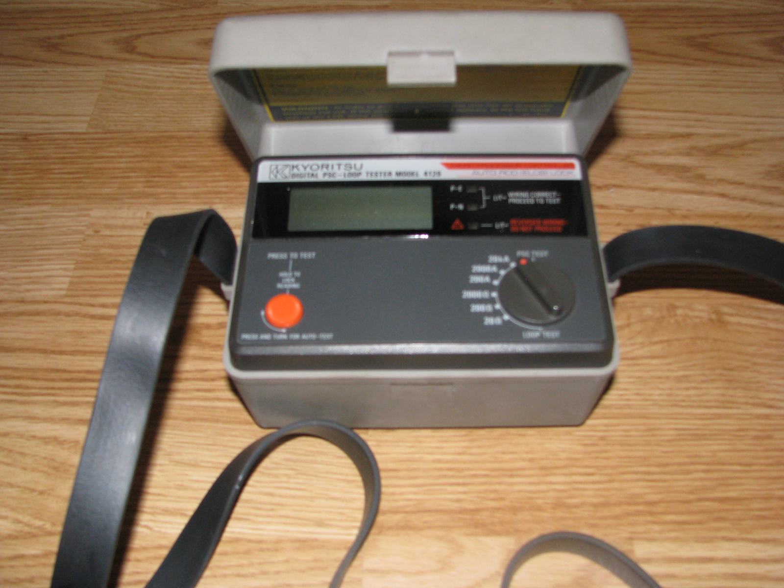 merilnik ozemljitev KYORITSU DIGITAL LOOP/PSC TESTER model 4120