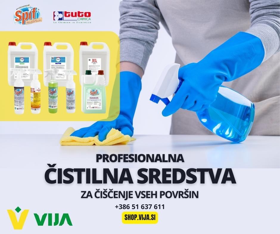 PROFESIONALNA ČISTILNA SREDSTVA VIJA