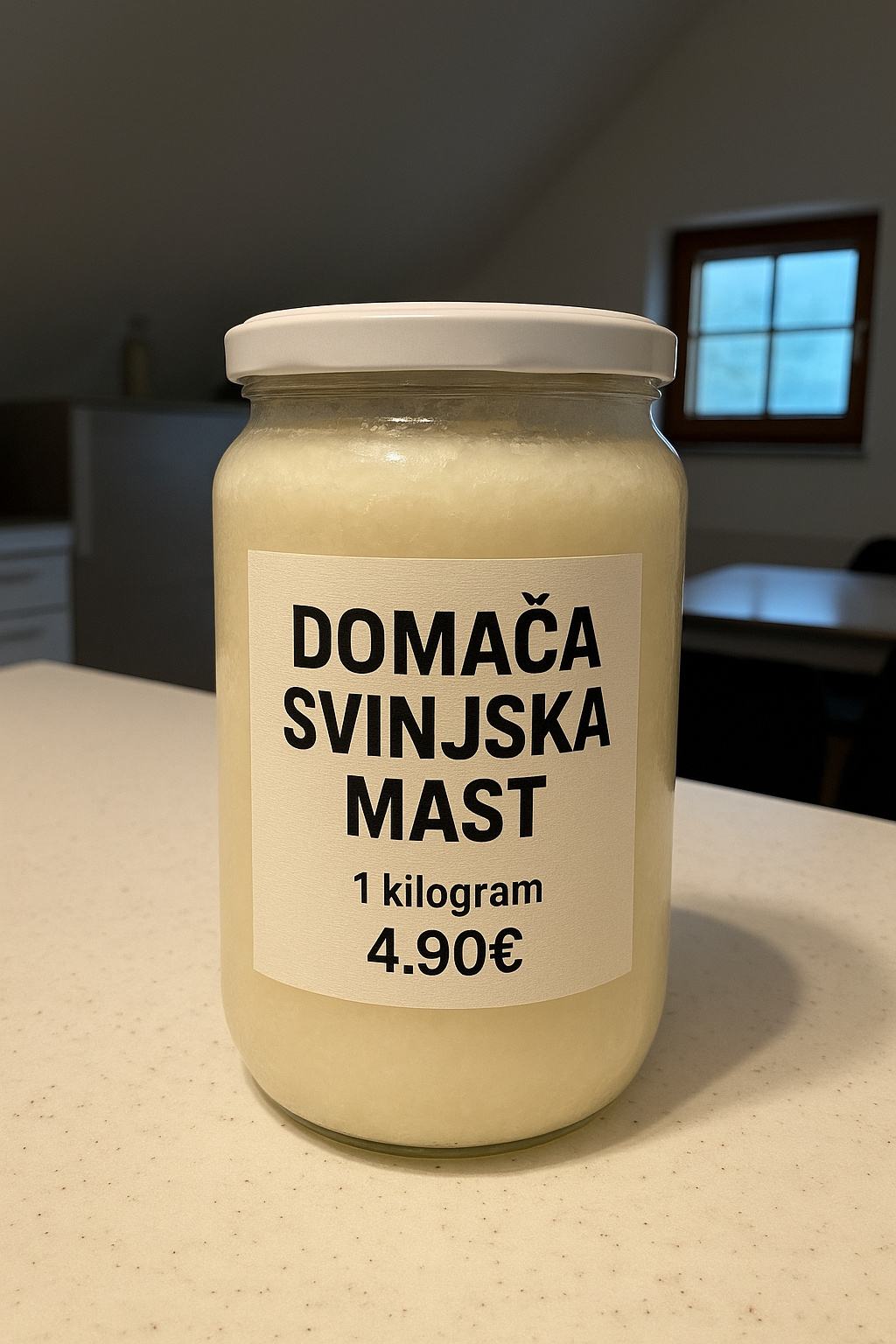 Domača svinjska mast