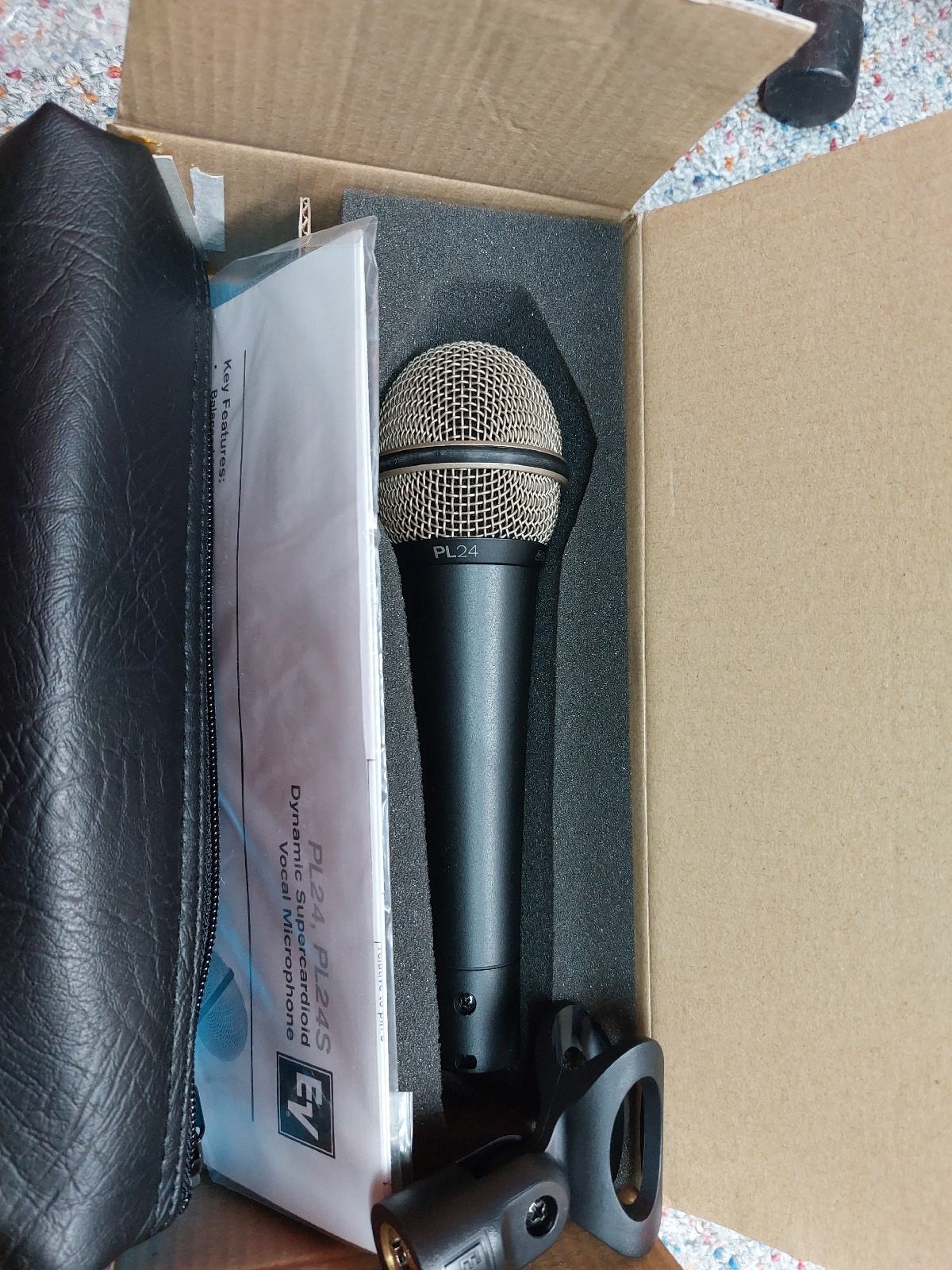 mikrofon electro voice pl24