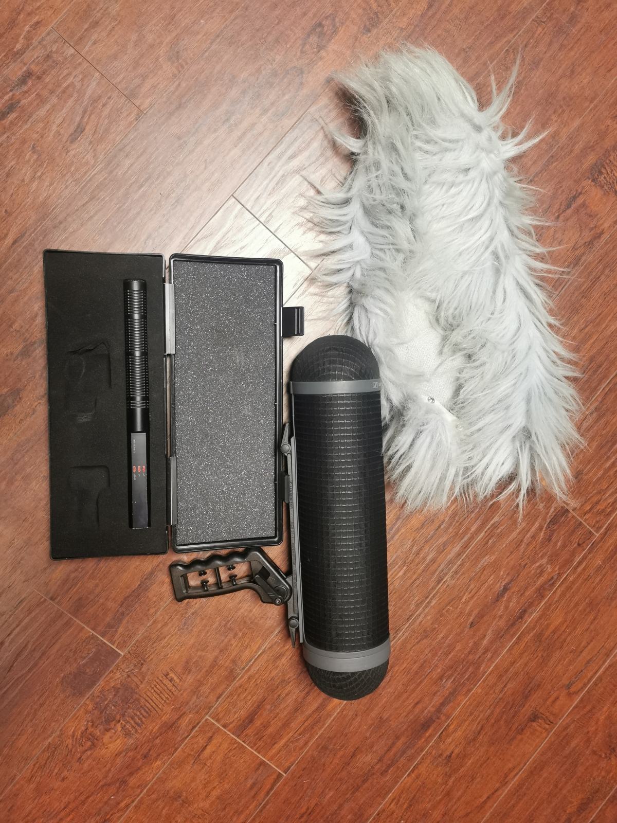 Sennheiser MKH 60 mikrofon in MZW 60-1 blimp