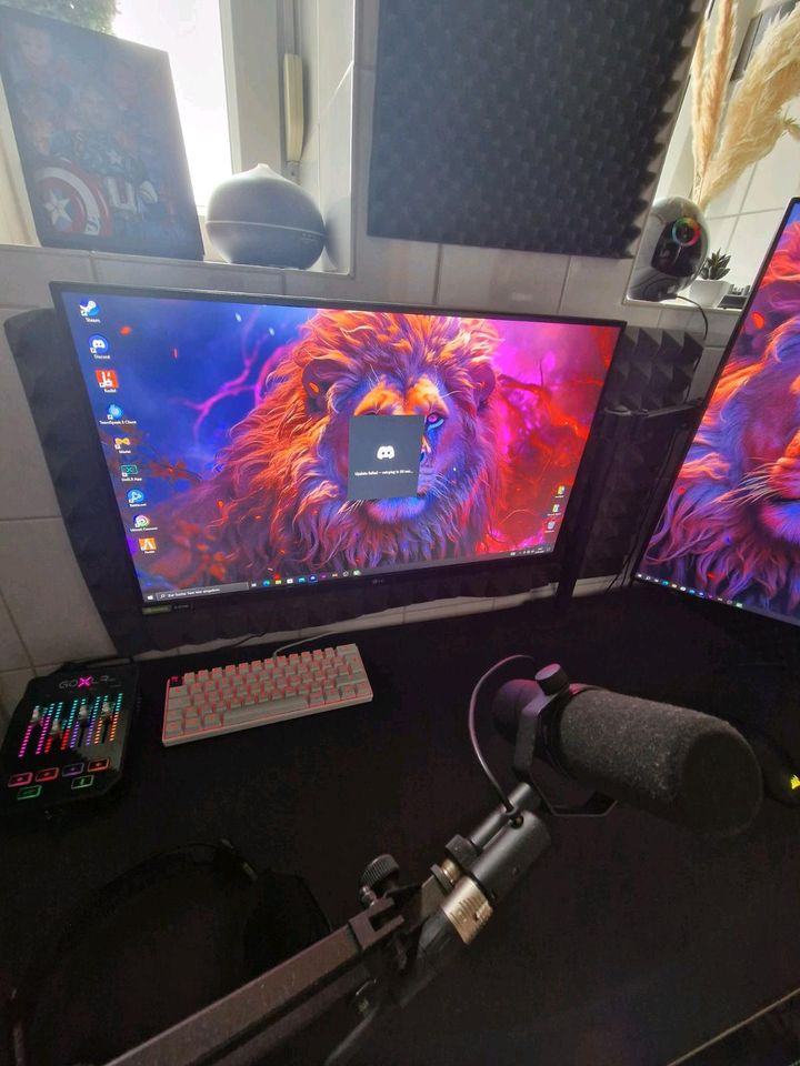 Shure SM7B + Goxlr mini & Mikrofonarm