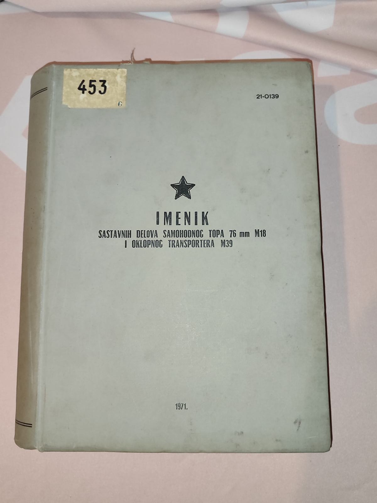 Knjiga - imenik TOP in OKLEPNIK