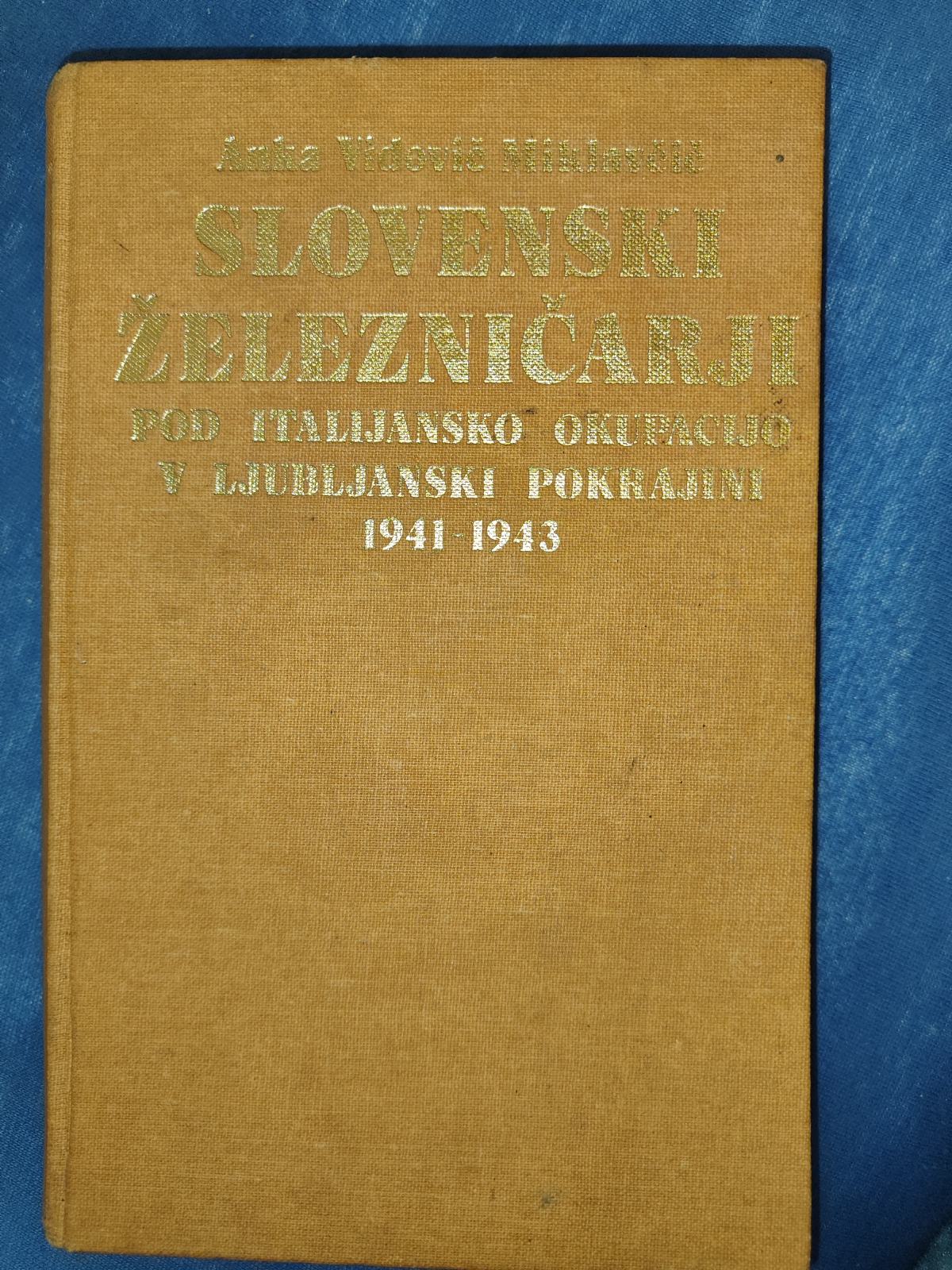 Knjiga Slovenski železničarji v NOB 1941-1945