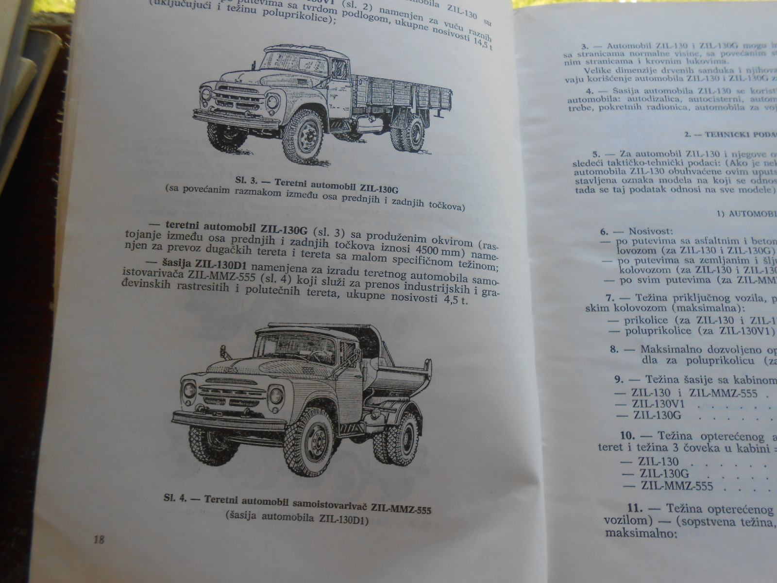 KNJIGE JNA VOZILA TAM, AR,,ZIL, FAP,,PINZGAUER,URAL,UAZ,KRAZ 2.del