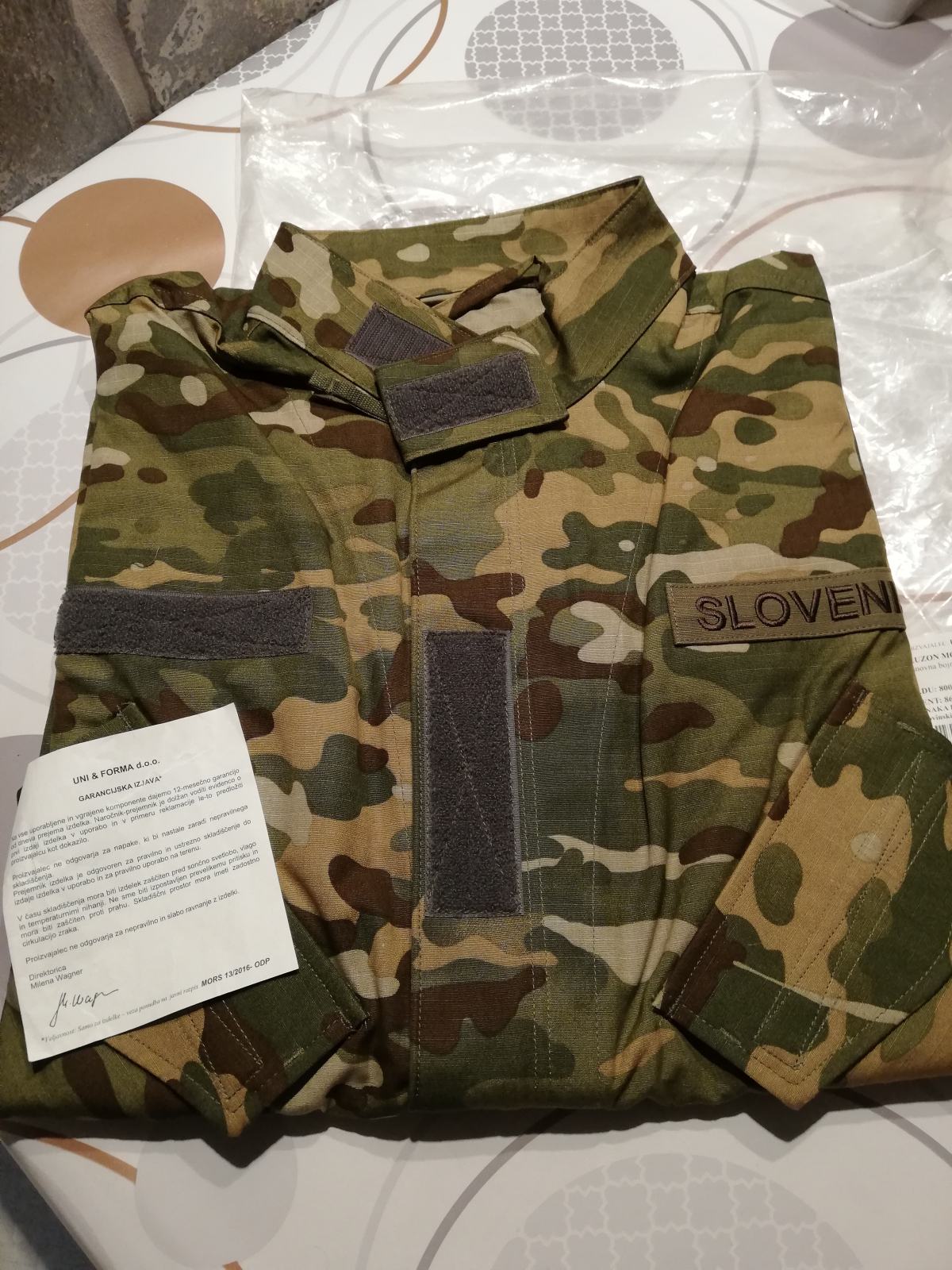 UNIFORMA BLUZON SV vel.52N - M