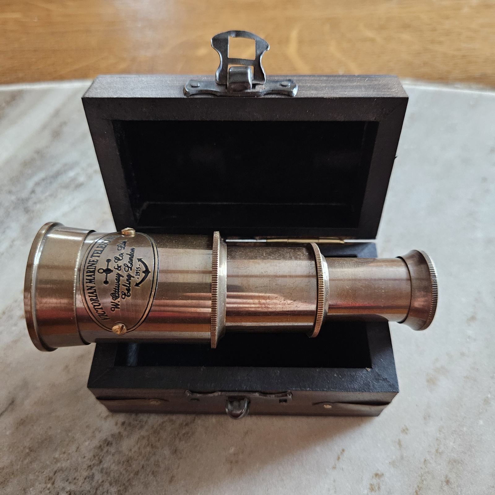 Vintage miniaturni teleskop - W. Ottway & Co. Ltd. 1915