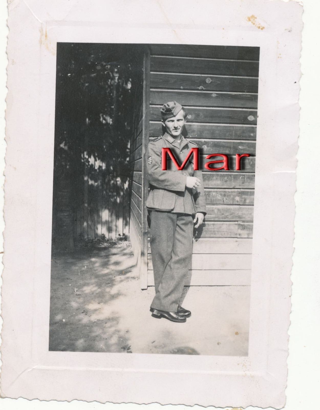 Vojna fotografija Hrvatski legionar