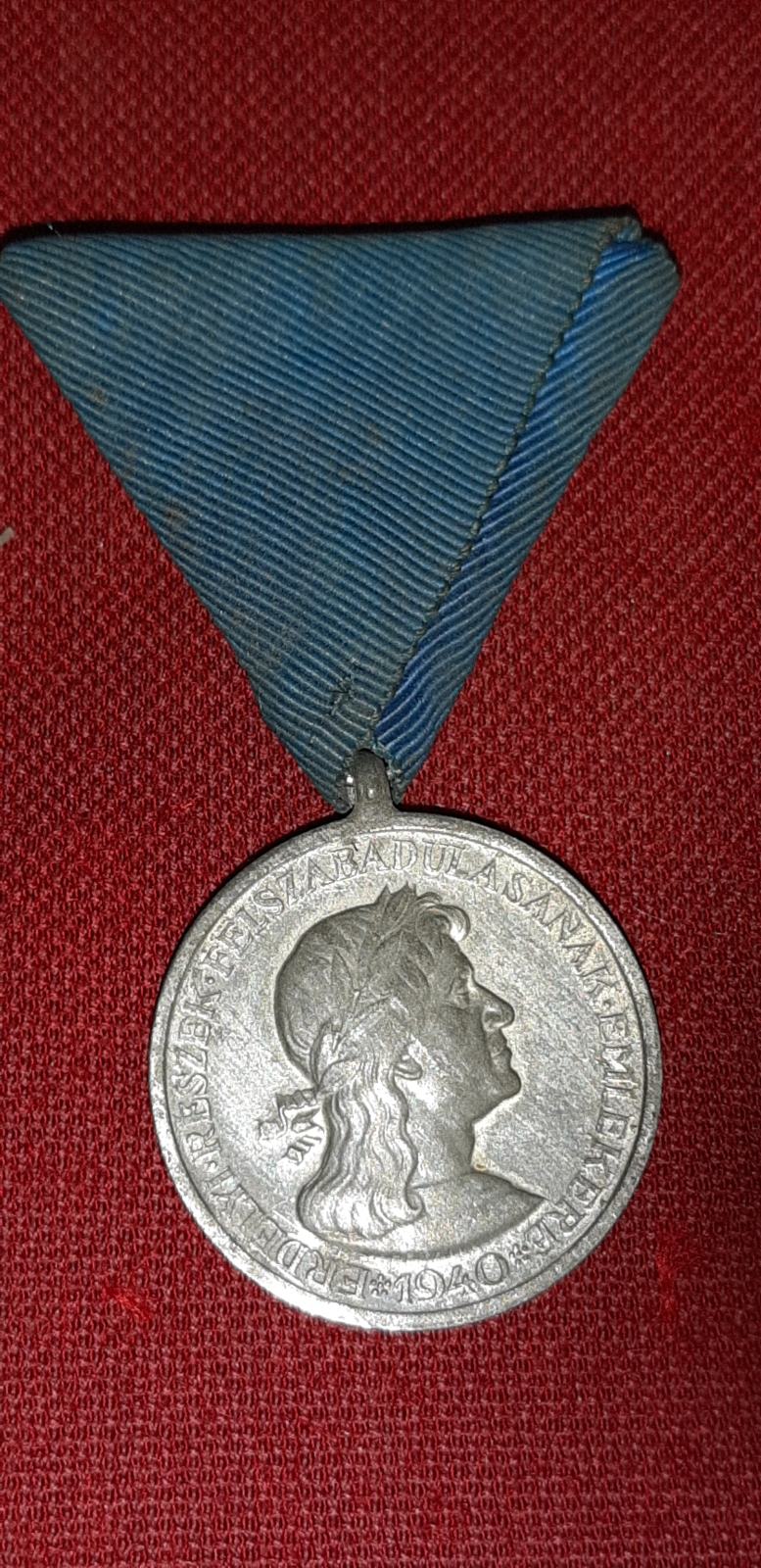 WW2 SPOMINSKA VOJAŠKA MEDALJA MADŽARSKA