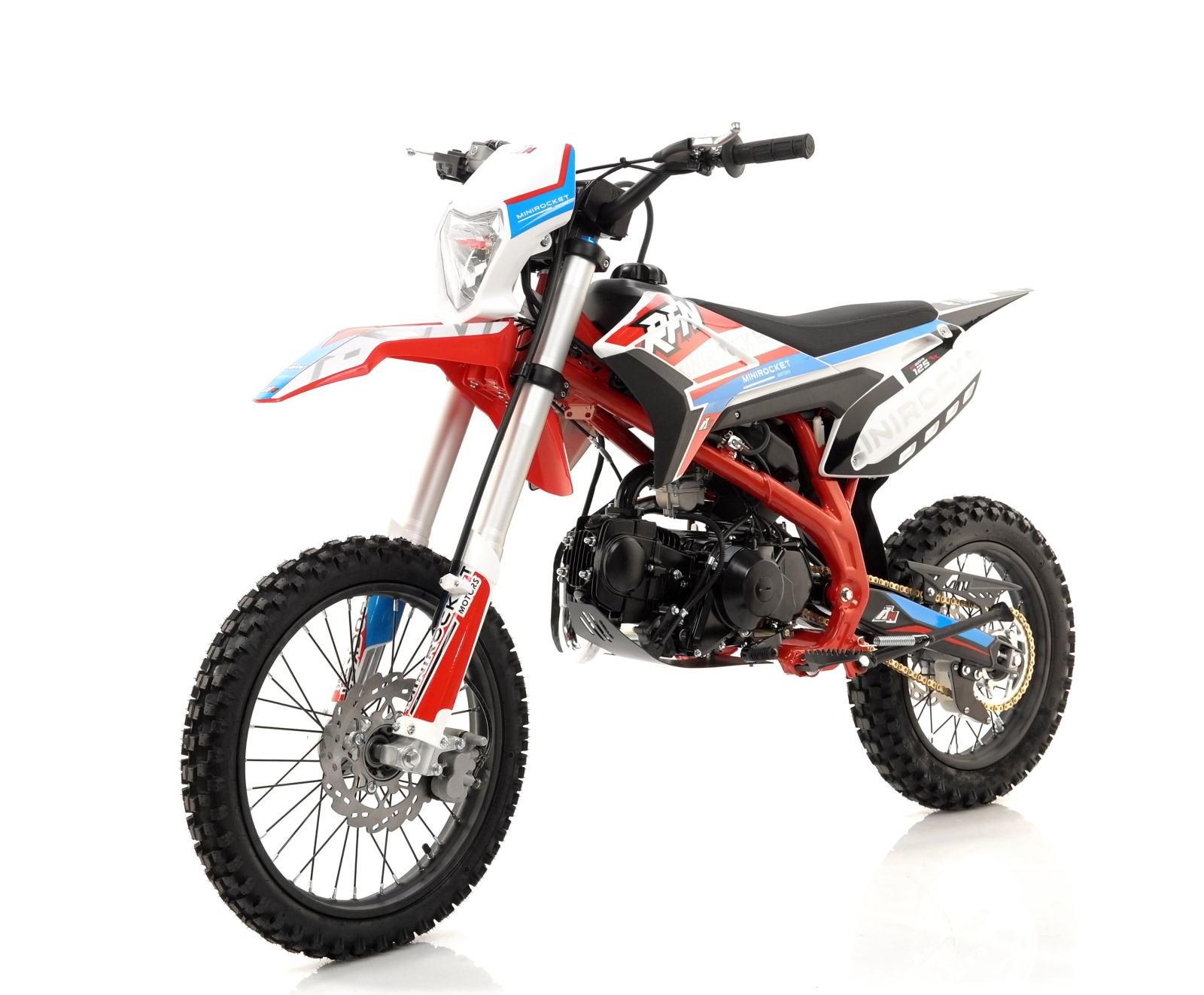 APOLLO THUNDER 125CC 17/14 ENDURO RDEČA 125 cm3, 2024 l.