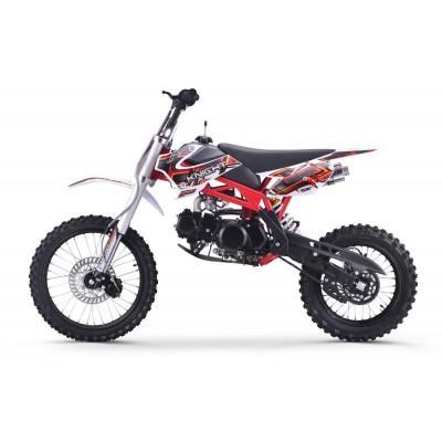 Mini Moto KROS 125cc KNIGHT velikost 17/14 ali 14/12 125 cm3, 2025 l.